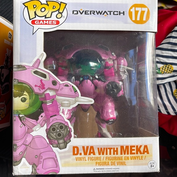 Funko | Toys | Funko Pop Dva With Meka 17 Overwatch | Poshmark